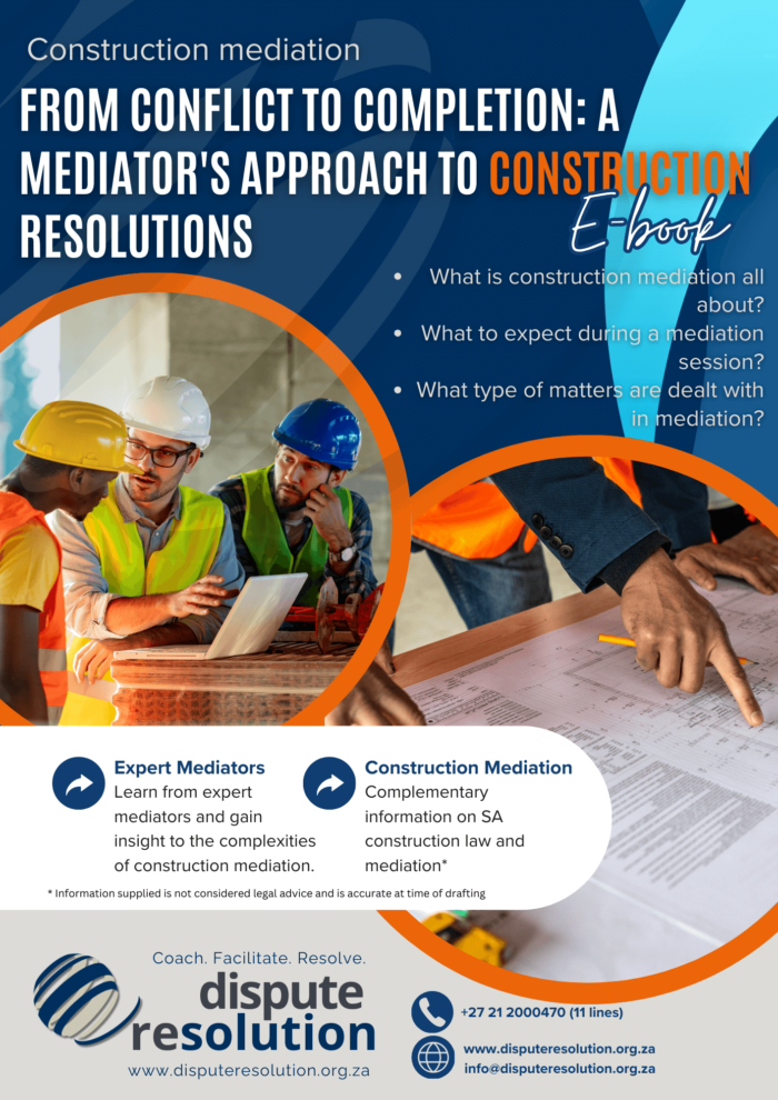 Dispute Resolution | CONSTRUCTION DISPUTES